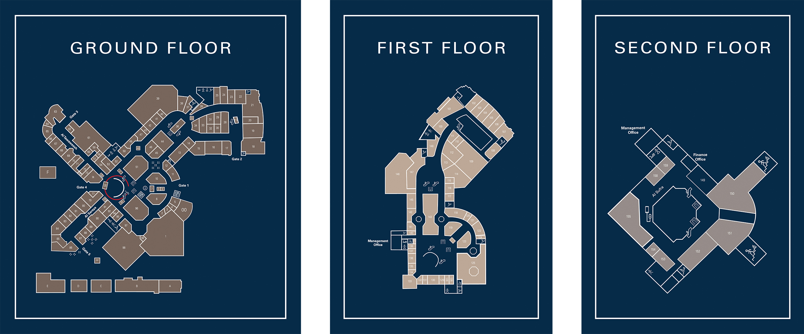 Mall Map - Al Aali Mall